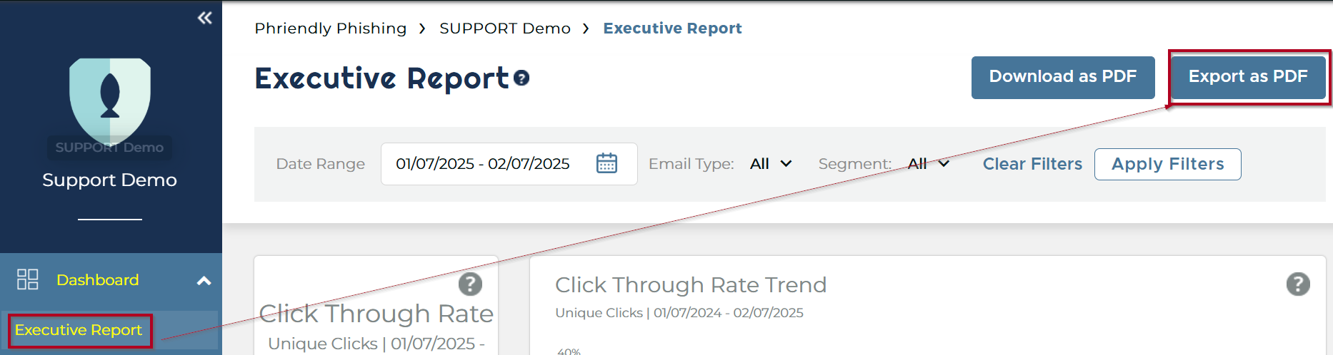 Executive Report – Phriendly Phishing